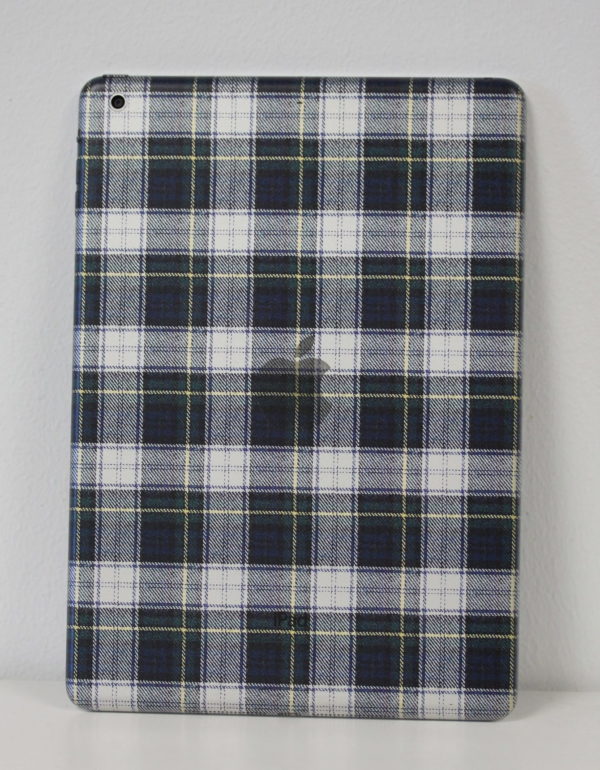 Plaid iPad - In A Flash Laser - iPad Laser Engraving, Boutique Printing ...